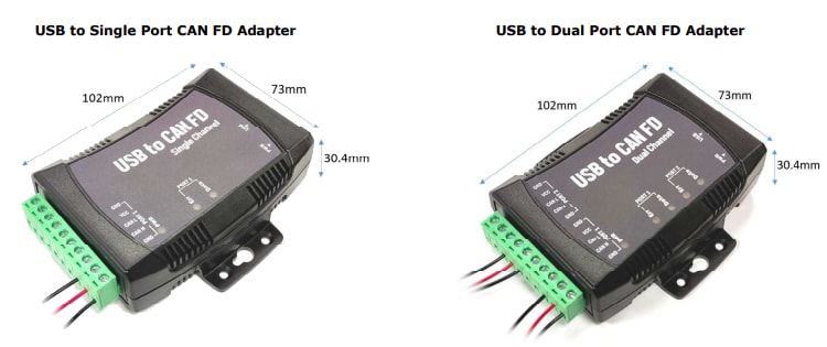 CP-CANFD Adapters - Connective Peripherals | Mouser