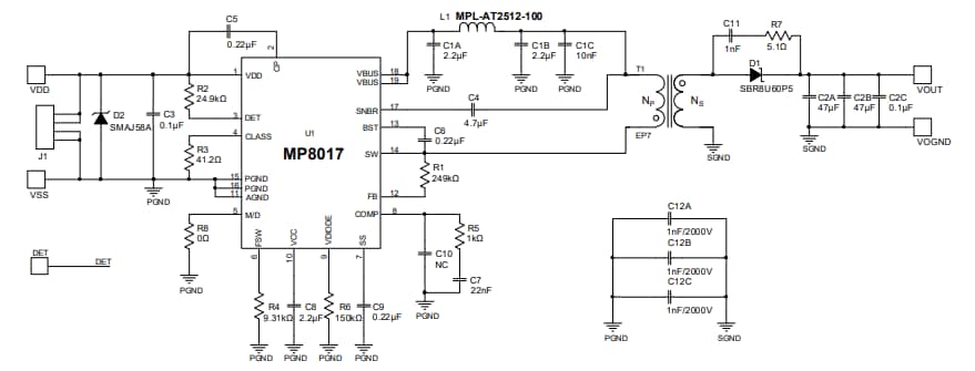 EVL8017-L-00B Evaluation Board - MPS | Mouser