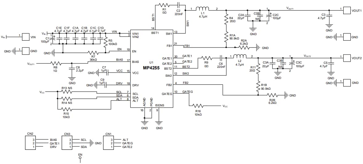 EV4255-VE-00A Evaluation Board - MPS | Mouser