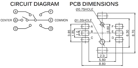 MU Multidirectional Switches - Apem | Mouser