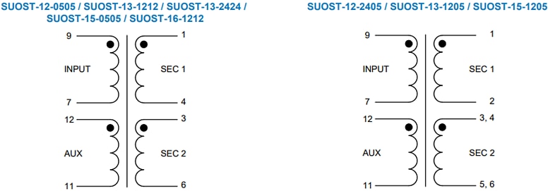 SUOST High Frequency Universal Line Transformers - Signal Transformer ...