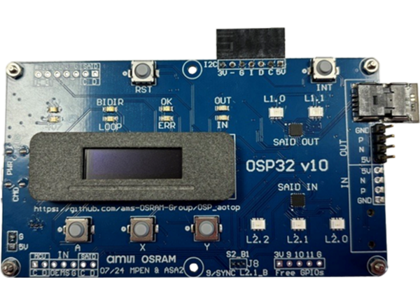 AS1163_QF_EVM_KT_OSP Evaluation Kit - ams OSRAM | Mouser