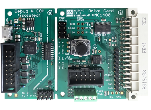 KIT_XMC1400_DC_V1 Drive Card Kit - Infineon Technologies | Mouser