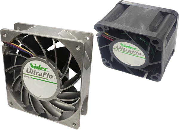UltraFlo DC Brushless Axial Fans - Nidec Components | Mouser