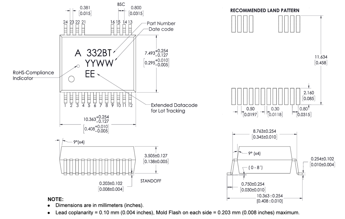 ACFJ-332BT Automotive Dual-Channel Optocouplers - Broadcom | Mouser