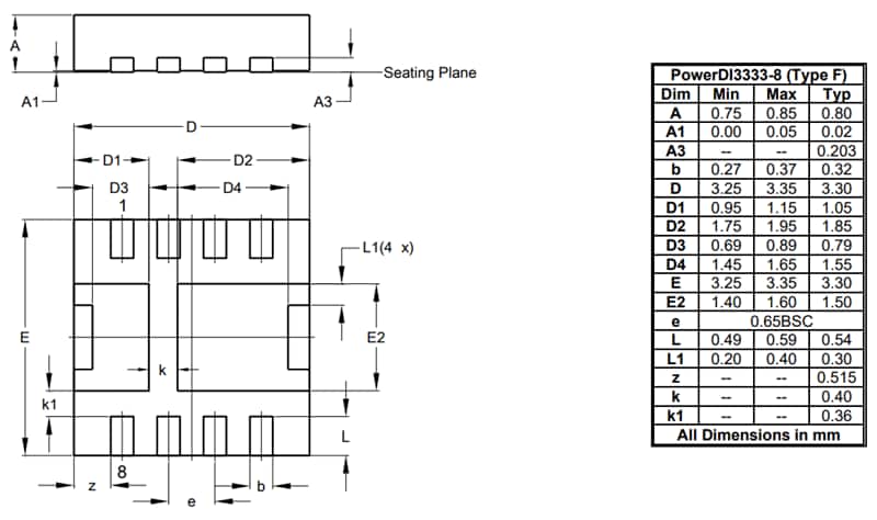 DMT26M0LDG Asymmetrical Dual N-Channel MOSFETs - Diodes Inc | Mouser