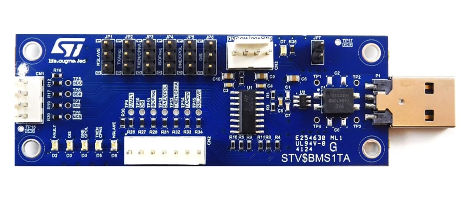 STEVAL-BMS1T SPI to Isolated SPI Dongle - STMicro | Mouser