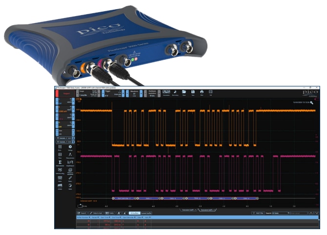 PicoScope 3000E USB-Powered PC Oscilloscopes - Pico Technology | Mouser