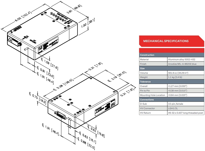 E Series DC-DC High Voltage Power Supplies - Advanced Energy ...