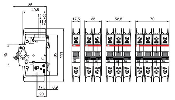 System pro M compact® SU200M Mini Circuit Breakers - ABB | Mouser