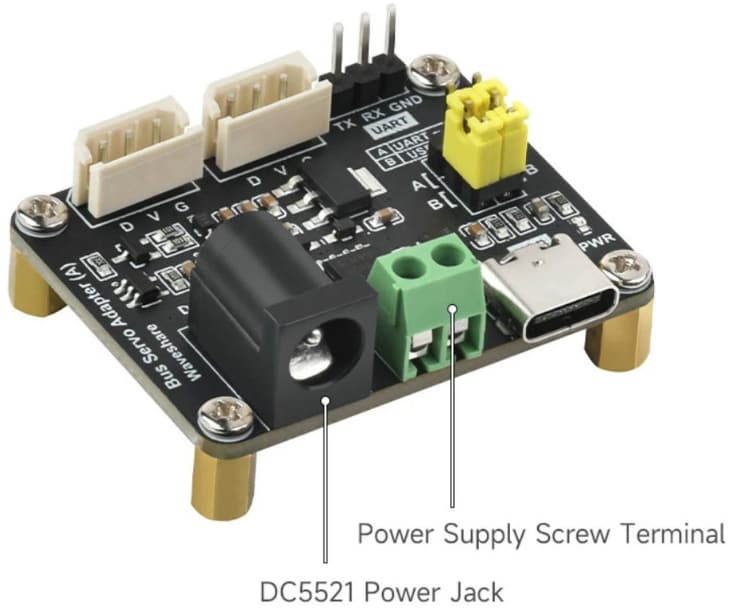 Serial Bus Servo Driver Board - DFRobot | Mouser