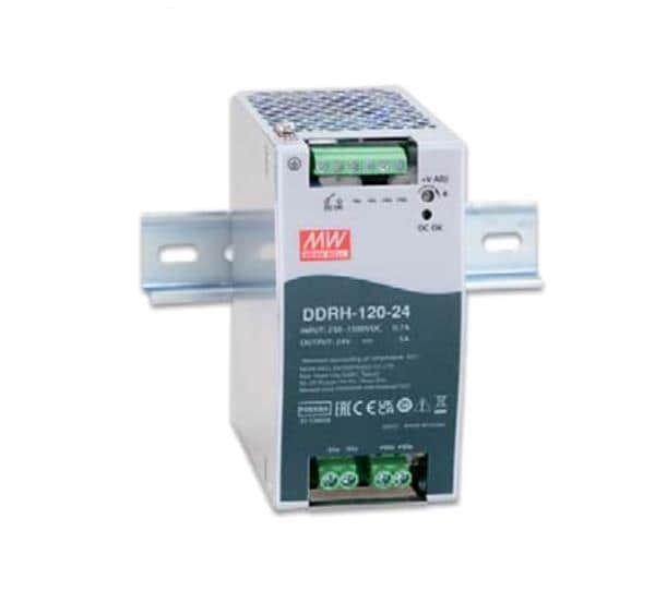 DDRH-120-24 MEAN WELL | Mouser India