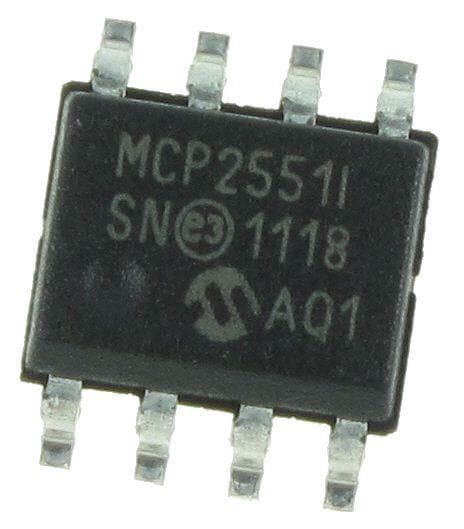 MCP2551-I/SN Microchip Technology | Mouser India