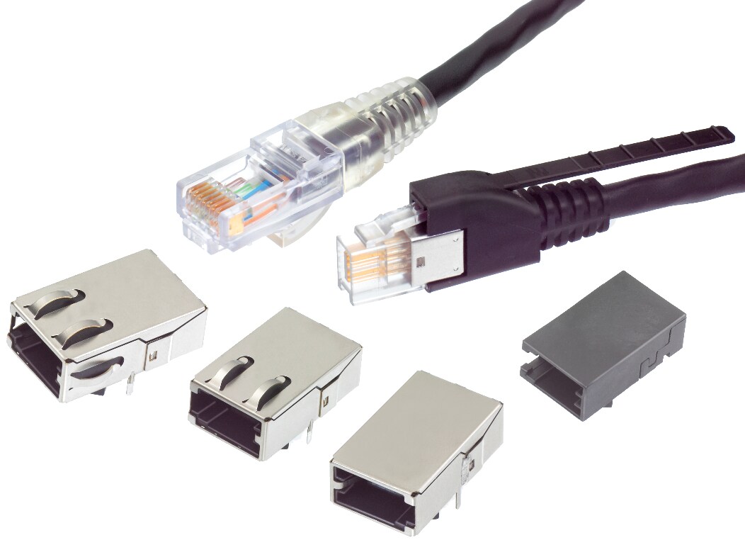 RJ point five Connector System - Stewart Connector | Mouser India