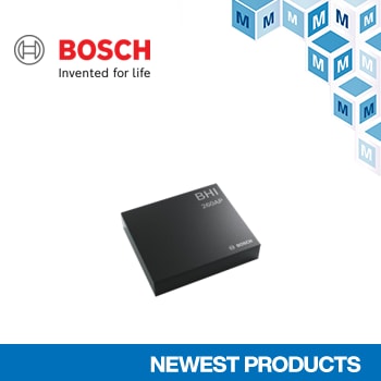 Now Shipping from Mouser: Bosch BHI260AP Self-Learning AI Smart Sensor for Fitness Tracking